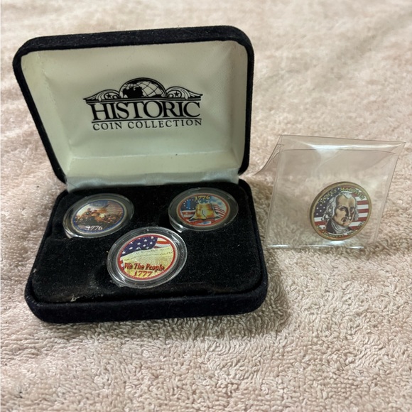 Other | Historic Colorized Coin Collection Set | Poshmark